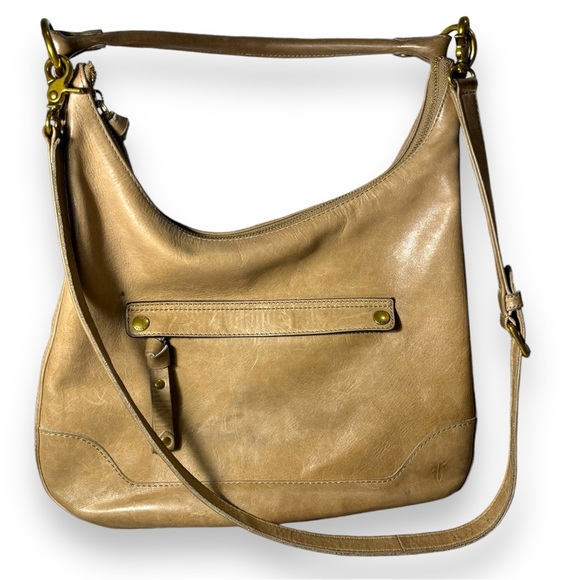 Frye | Bags | Frye Melissa Large Leather Zip Hobo Purse | Poshmark